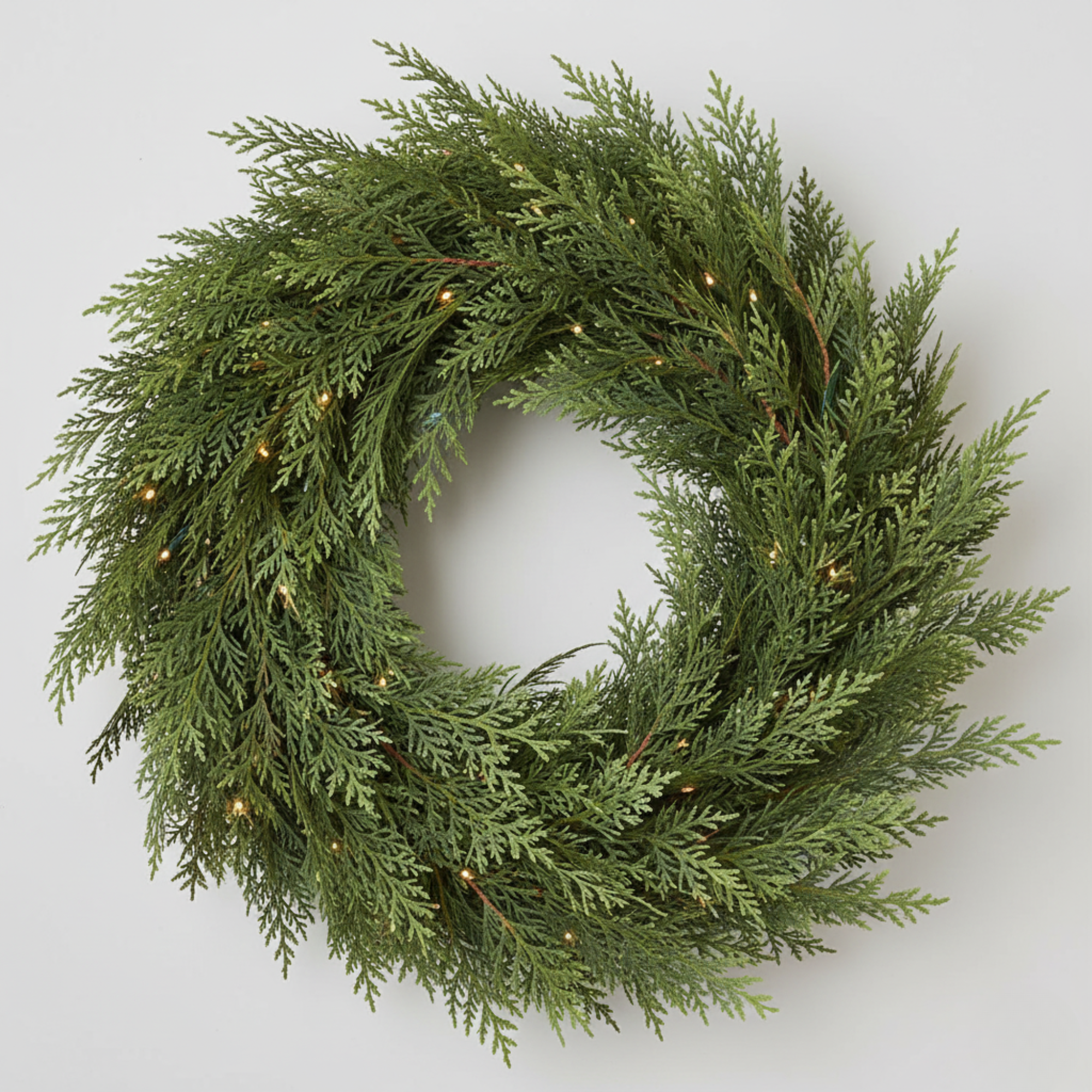 CedarGlow™ Premium Thick Christmas Garland (2pcs - 6ft) – Valcero