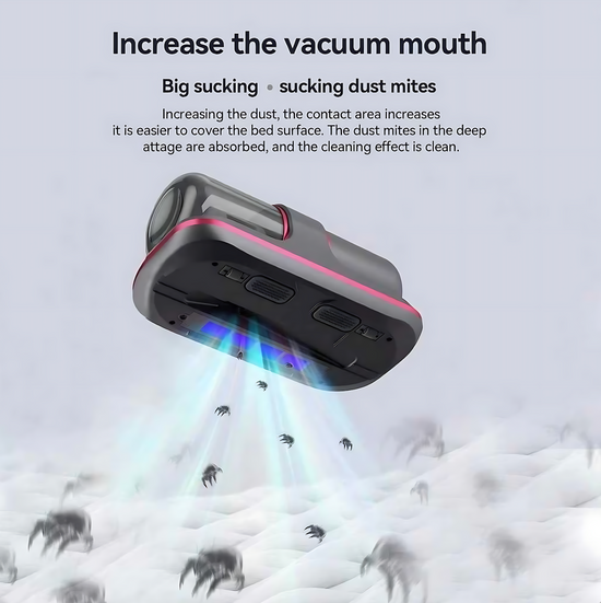 Dust Mite Vacuum Cleaner™ – Breathe Easy with Every Clean – Valcero